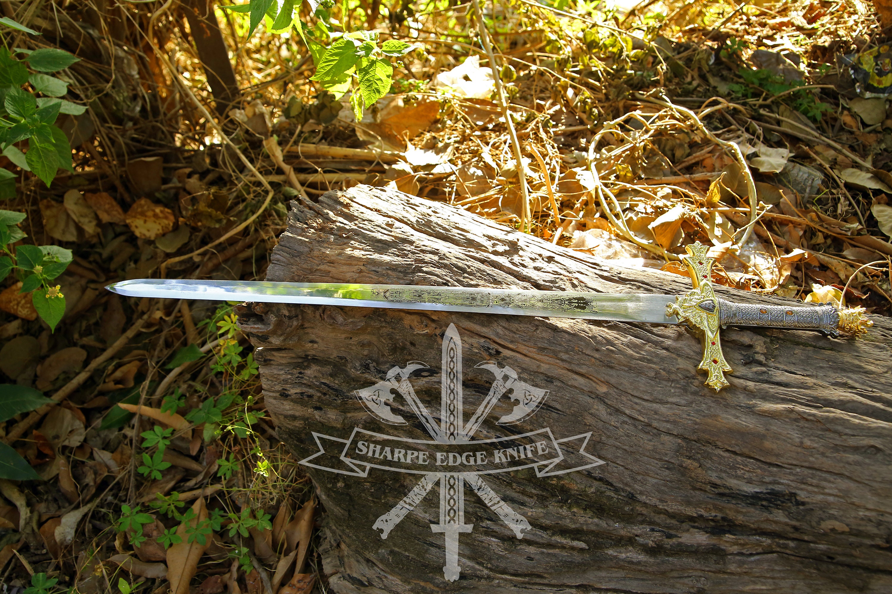 Handmade Templar Knights Sacred Holy Longs Word Ornate Full Length ...