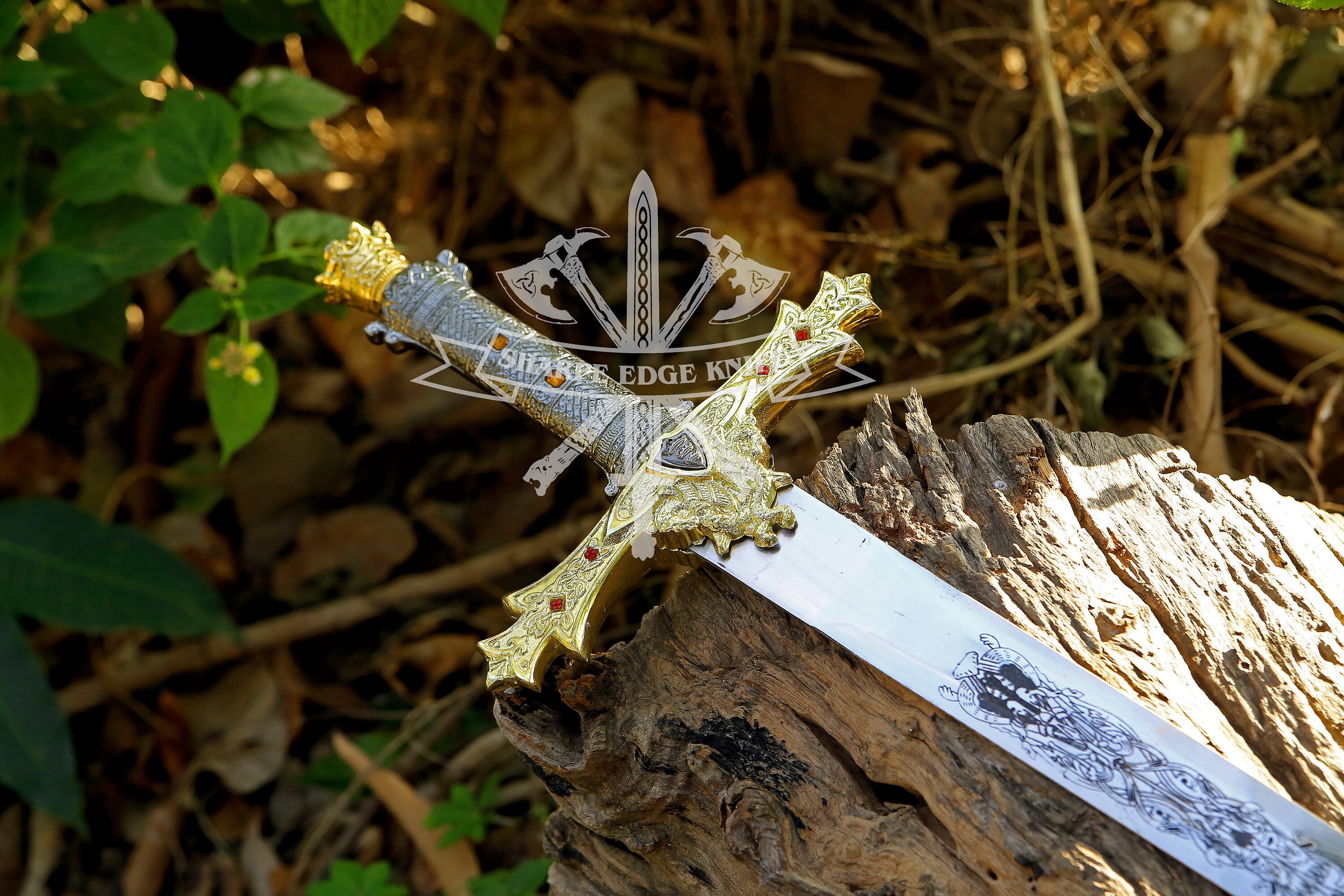 Handmade Templar Knights Sacred Holy Longs Word Ornate Full Length ...