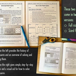 Introduction to Punnett Squares: Middle School Genetics Handouts and ...
