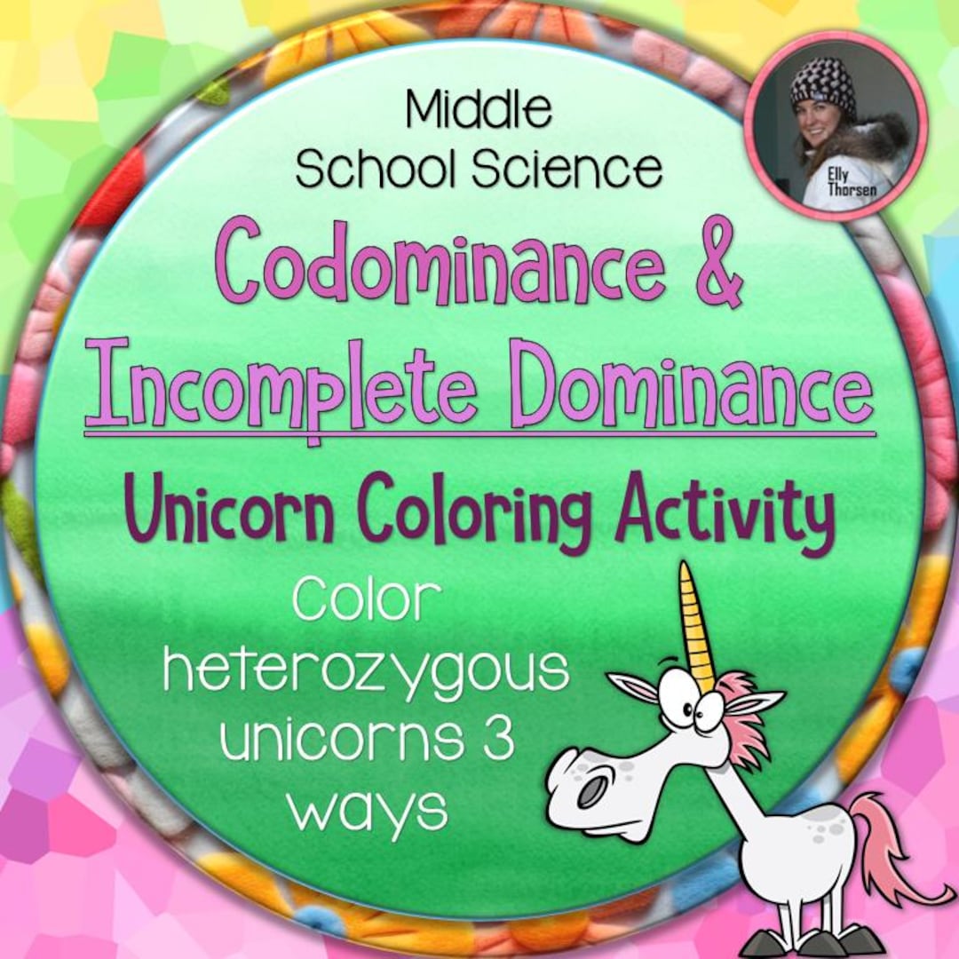 Codominance & Incomplete Dominance Heterozygous Unicorn Genetics ...
