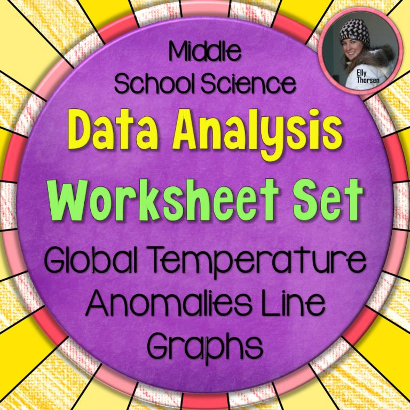 Analyzing Line Graphs Climate Worksheets Global Temperature Anomalies ...