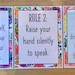 Classroom Management Class Rules & Consequences Posters: Floral Theme ...