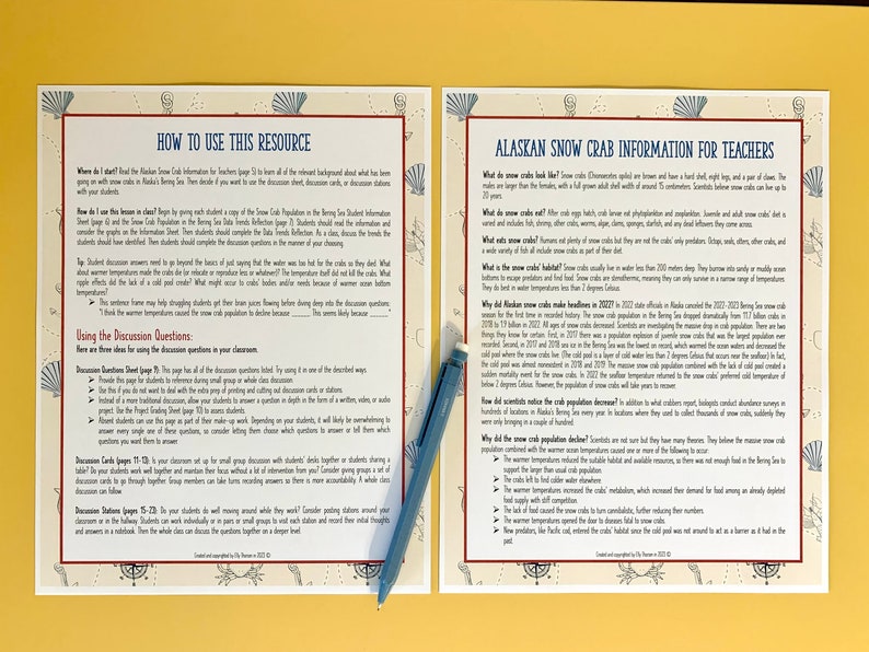 Populations in Ecosystems Lesson Plan NGSS MS-LS2-1 and MS-LS2-4 With ...