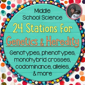 Genetics and Heredity Stations Activity or Lab for Middle School ...