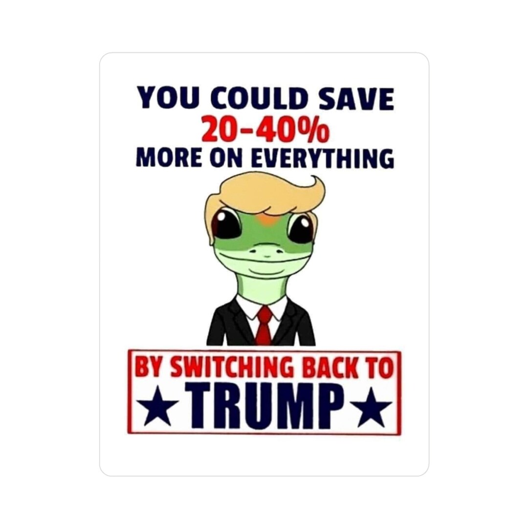 Trump Vinyl Decal, Save America, Trump Sticker, Patriotic Sticker ...