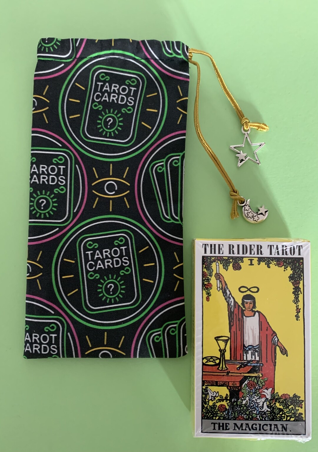 TAROT CARDS Bag/pouch/oracle/angel/affirmation Deck PLUS Including the ...