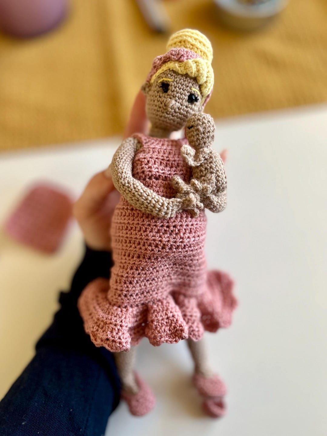 Crochet Birthing and Pregnancy Doll - Etsy