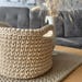 PDF Basket Pattern, Storage Basket Pattern, Simple Basket - Etsy