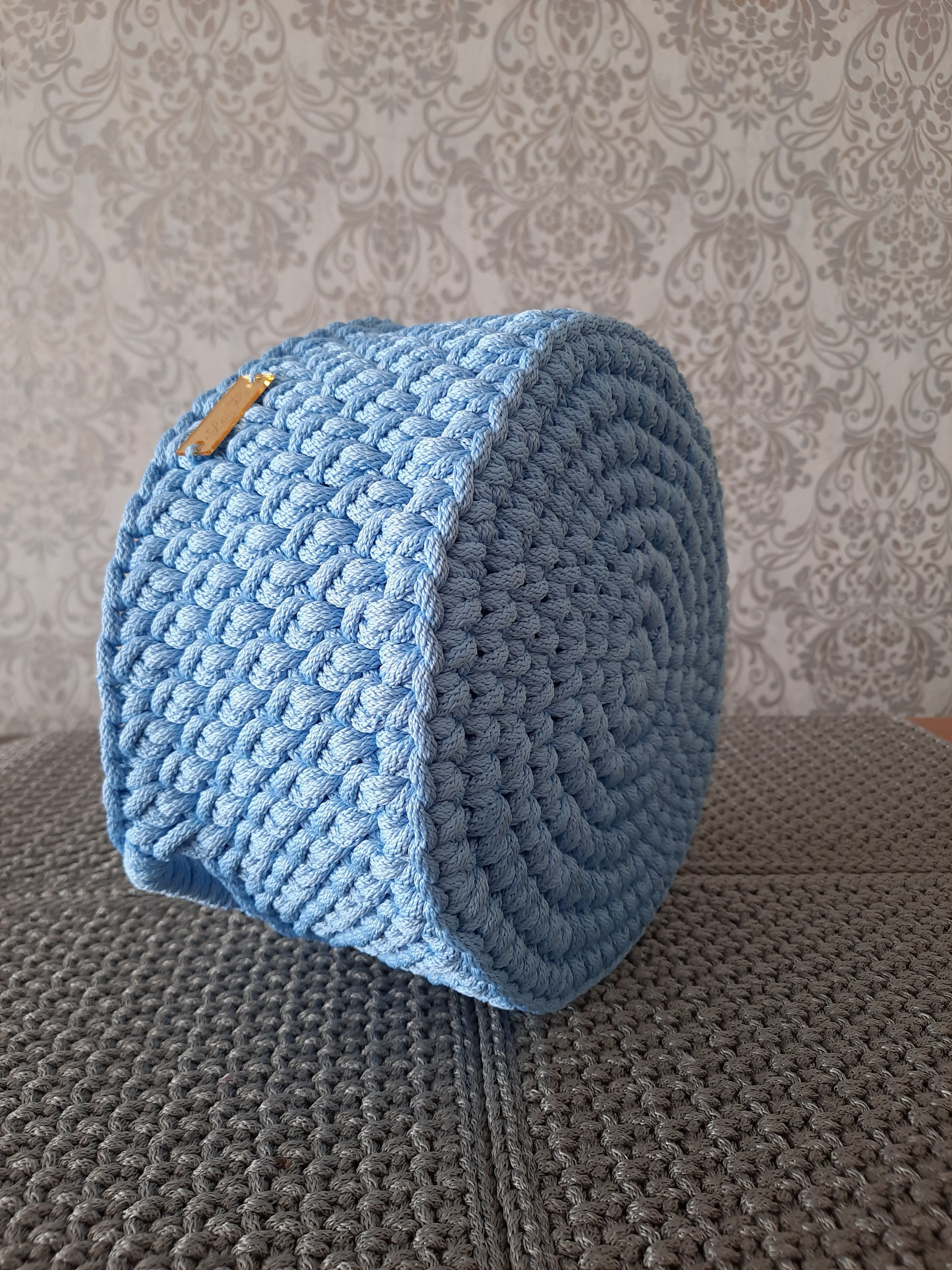 PDF Crochet Pattern, Storage Basket Pattern - Etsy
