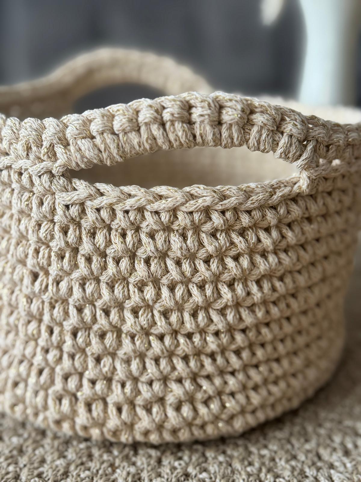 PDF Basket Pattern, Storage Basket Pattern, Simple Basket - Etsy