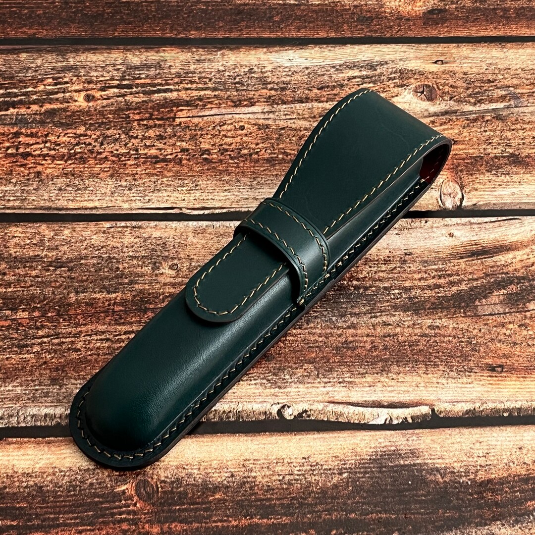Oversize Pen Case, Namiki Emperor Pen Case, Wet Molded Green Pen Case ...