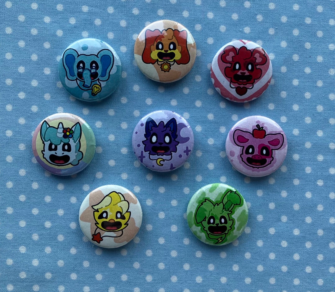 Smiling Critters 25mm Badge Poppy Playtime - Etsy
