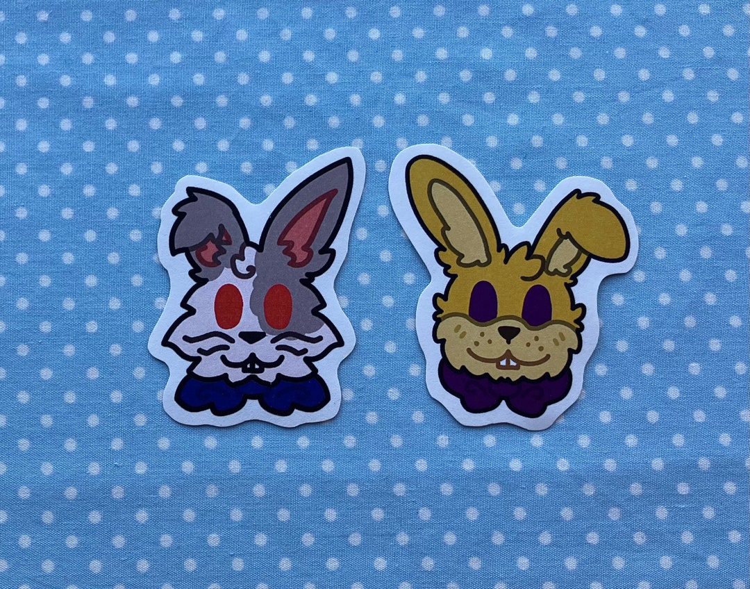 Glitchtrap and Vanny FNAF Stickers - Etsy UK