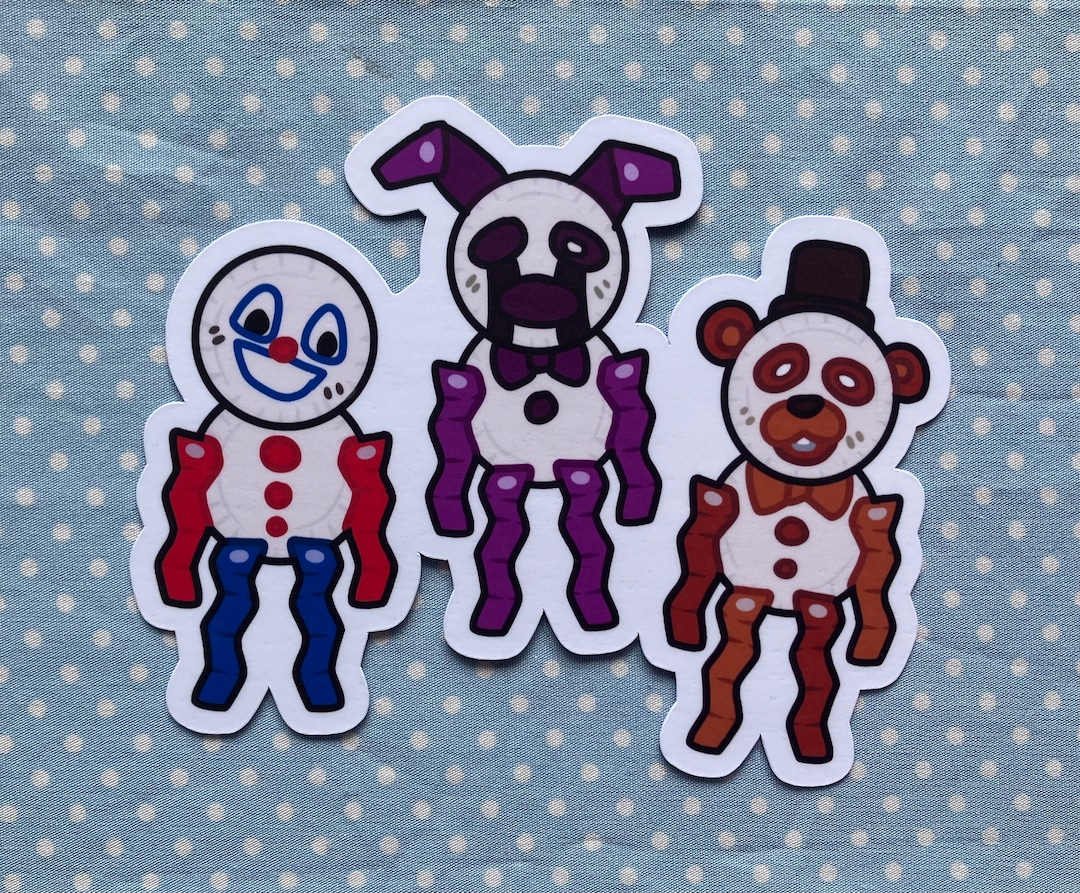 Paper Plate Pals FNAF Print Die-cut Shaped - Etsy