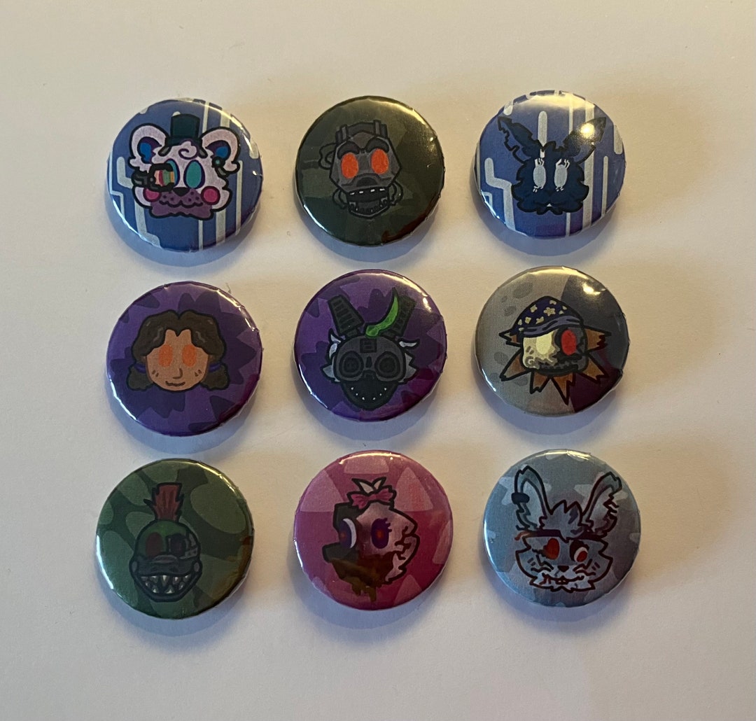 RUIN FNAF Security Breach 25mm Badges - Etsy