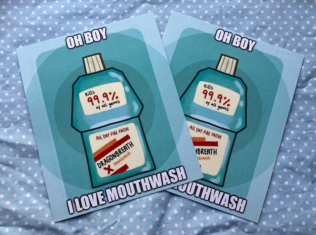 Mouthwashing Print Mouthwash Meme - Etsy