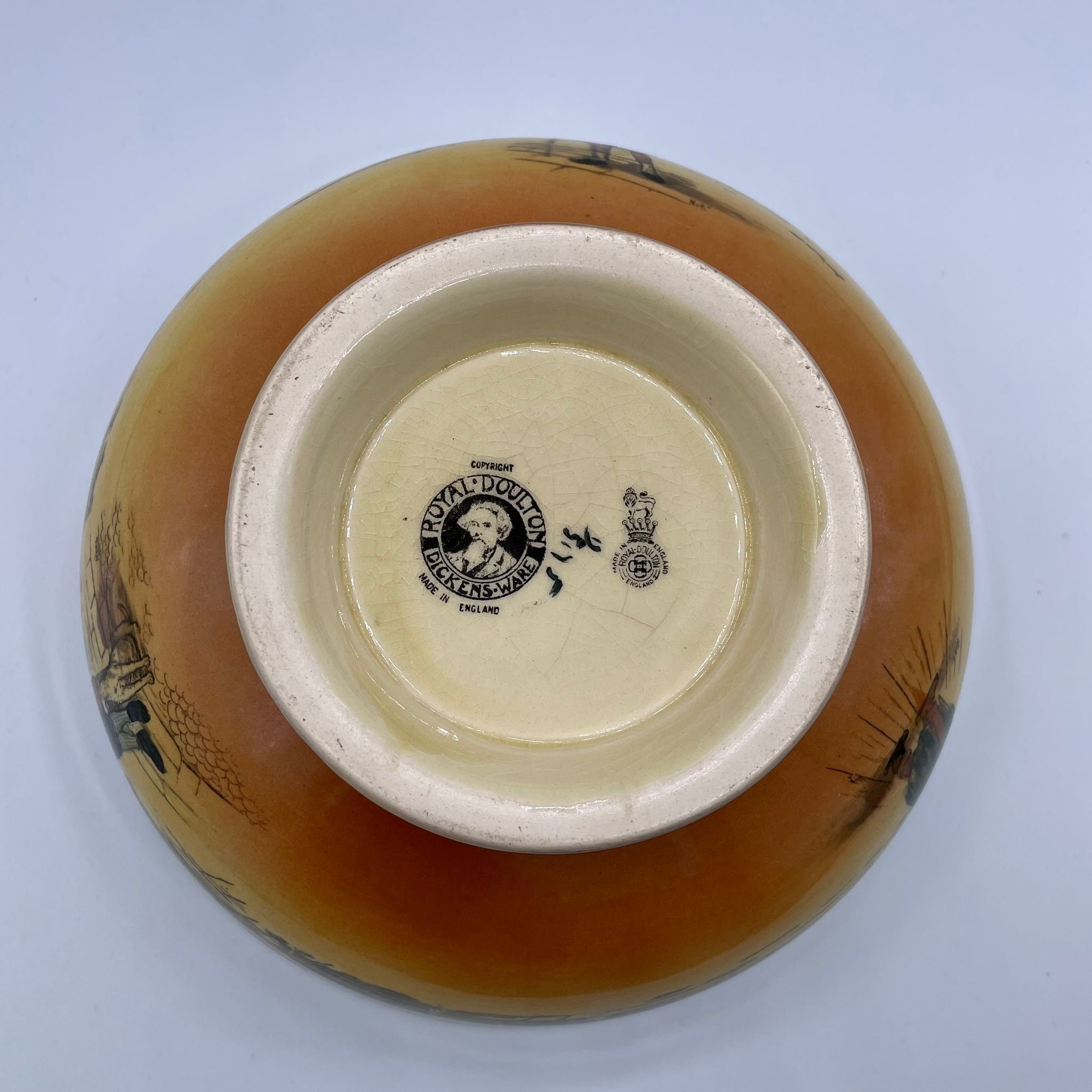 Rare Royal Doulton Dickens Series Ware Bowl dickens Characters - Etsy