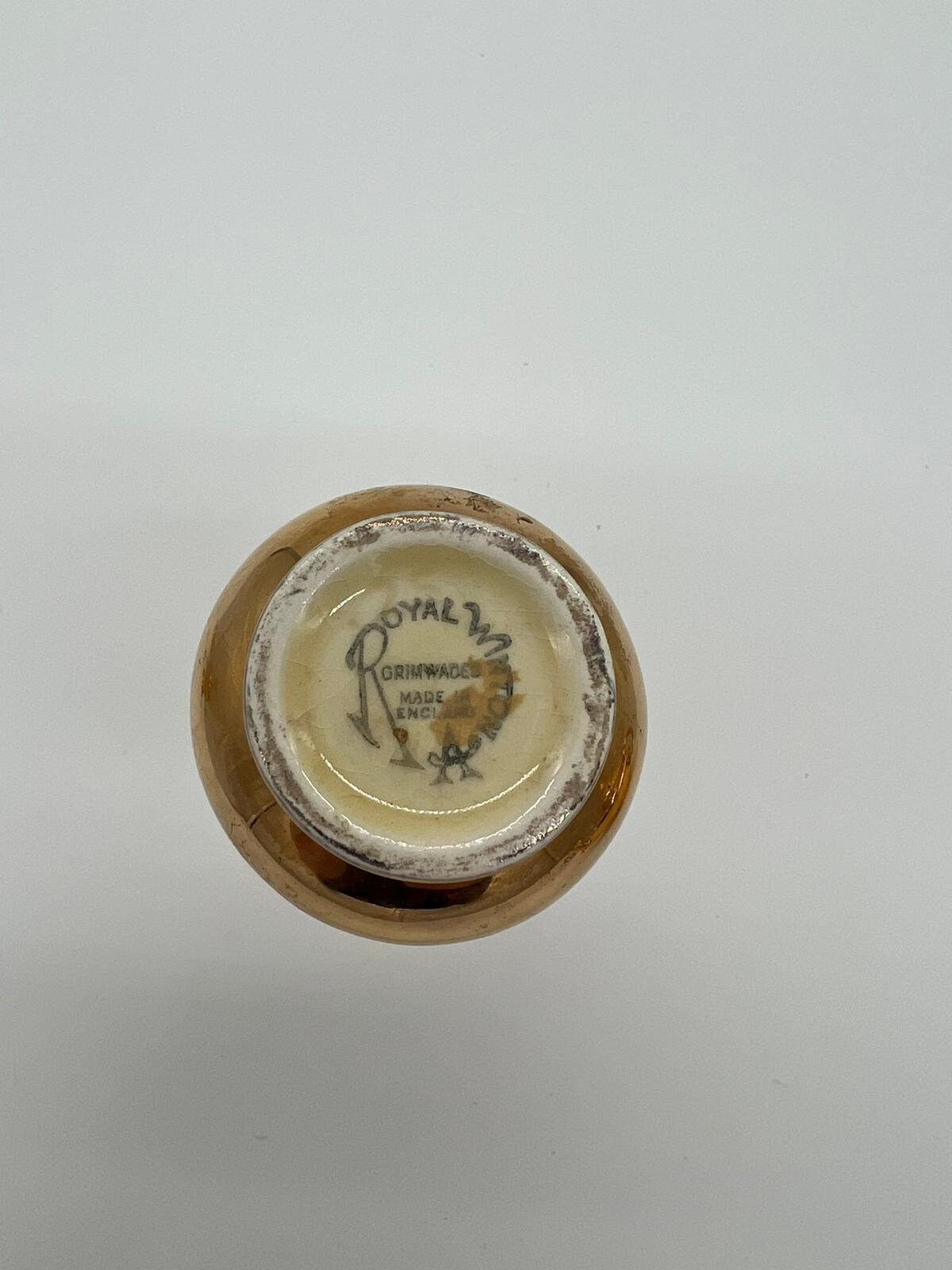 1980's Vintage Minton Gold Lustre Bud Vase - Etsy