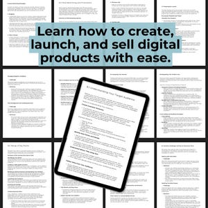How to Sell Digital Products on Etsy A Step-by-step Ebook Digital ...