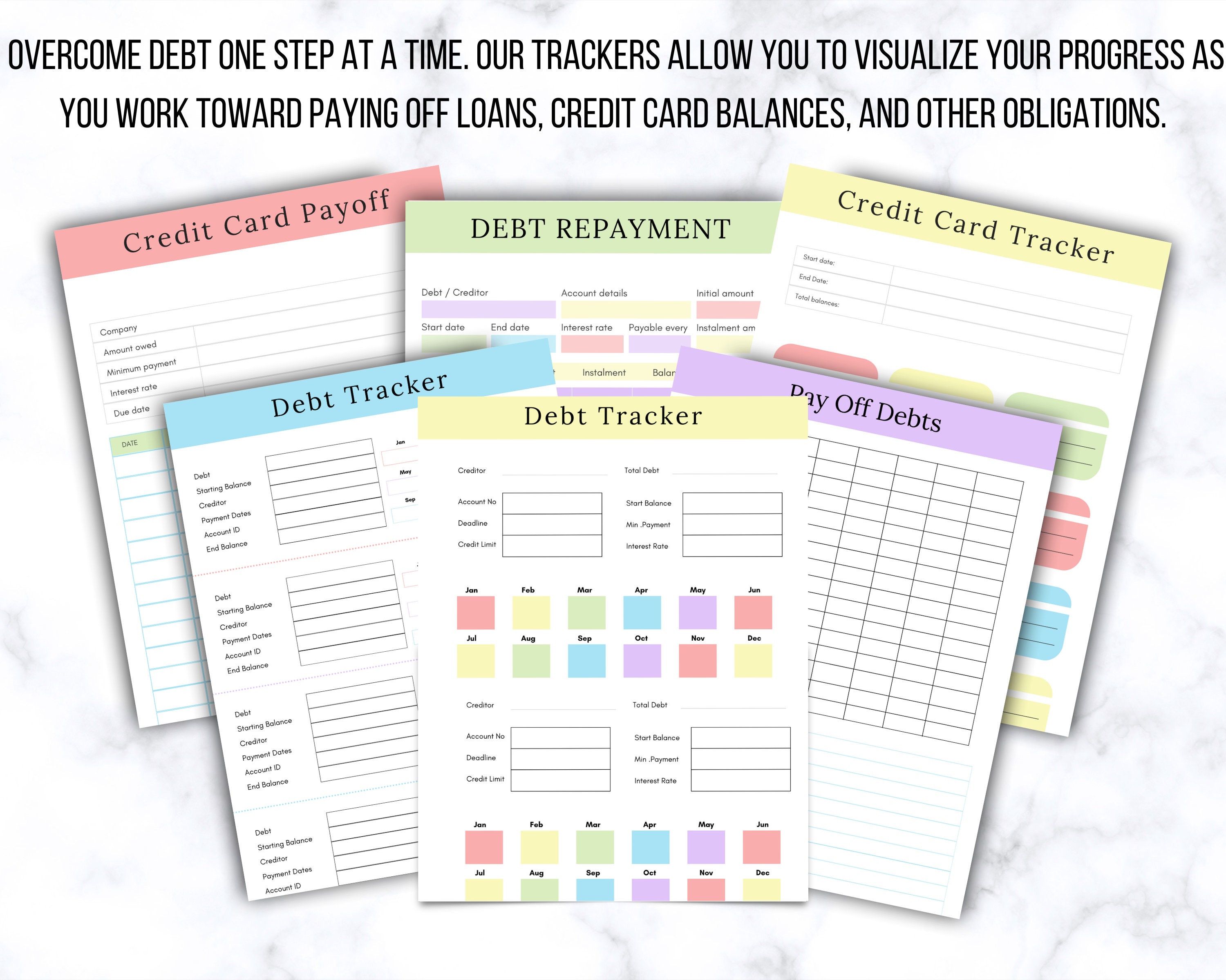 Printable Budget Planner Bundle, Home Buying Budget Planner, Finance ...