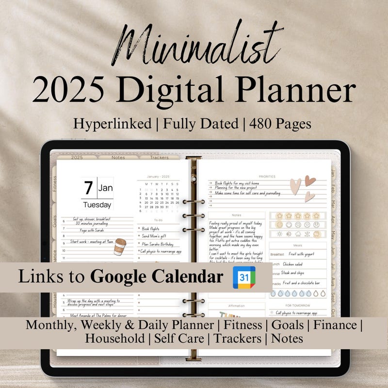 Goodnotes Planner - Etsy