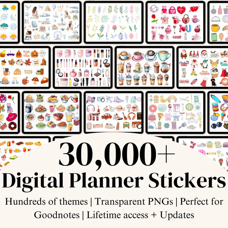 Digital Stickers - Etsy
