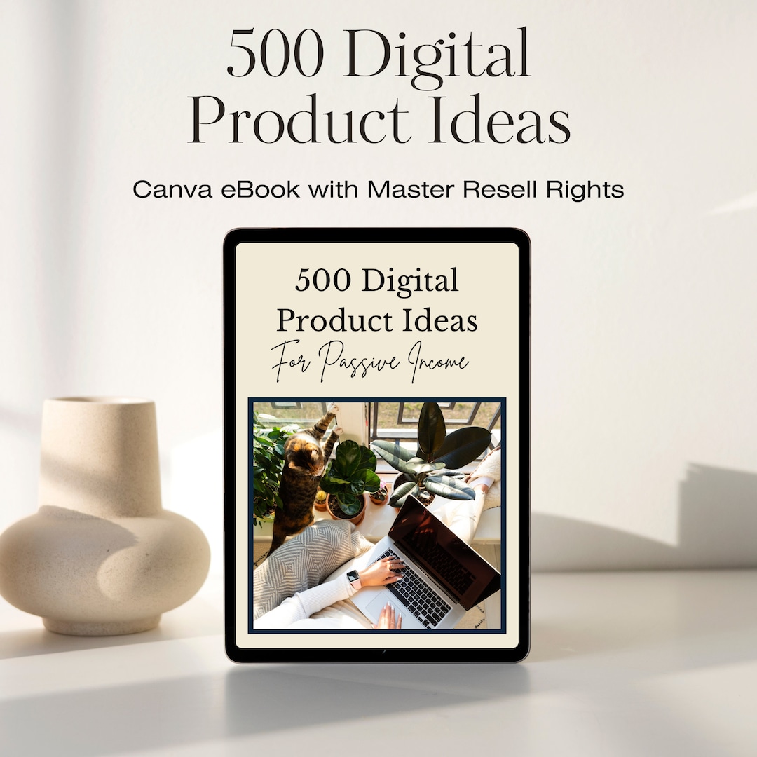 500 Etsy Digital Product Ideas: Niche Resell Guide (PDF) - Etsy