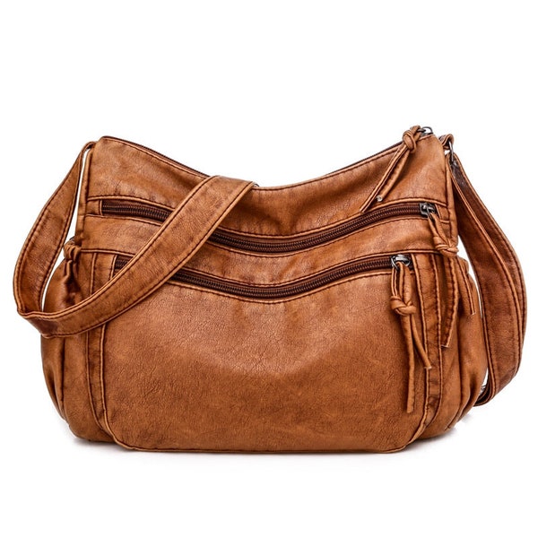 Leather Vintage Bag - Etsy