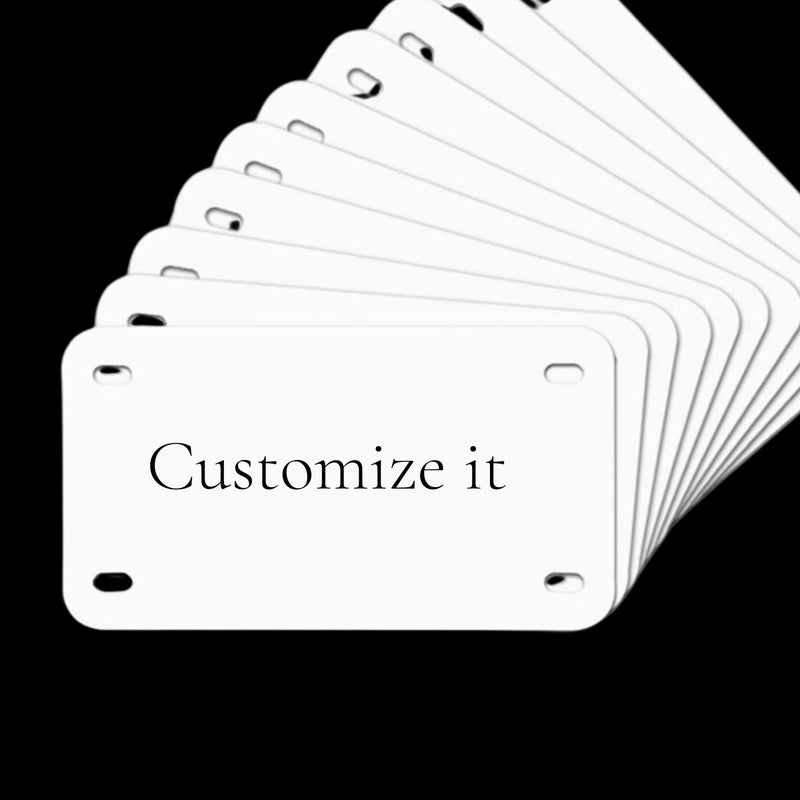 Mini License Plate - Etsy