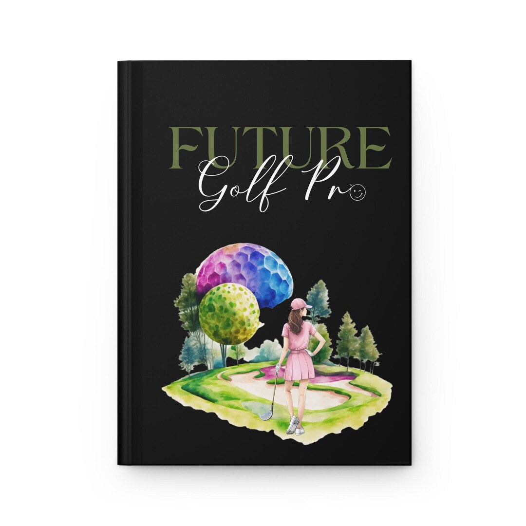 Future Golf Pro Golf Log Book Hardcover Journal, Golfing Gift, Golf ...