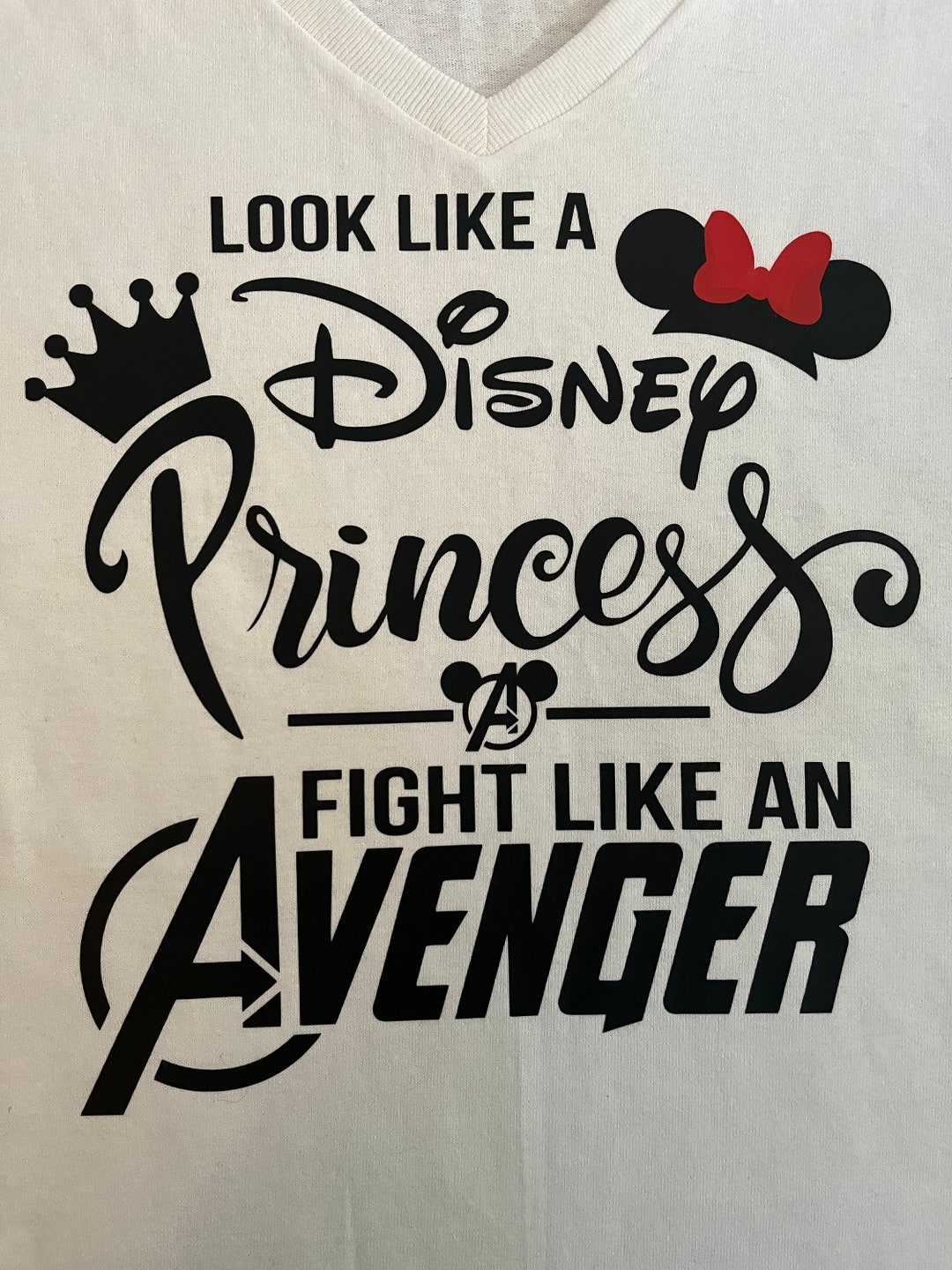 Look Like a Disney Princess Fight Like an Avenger Disney World - Etsy