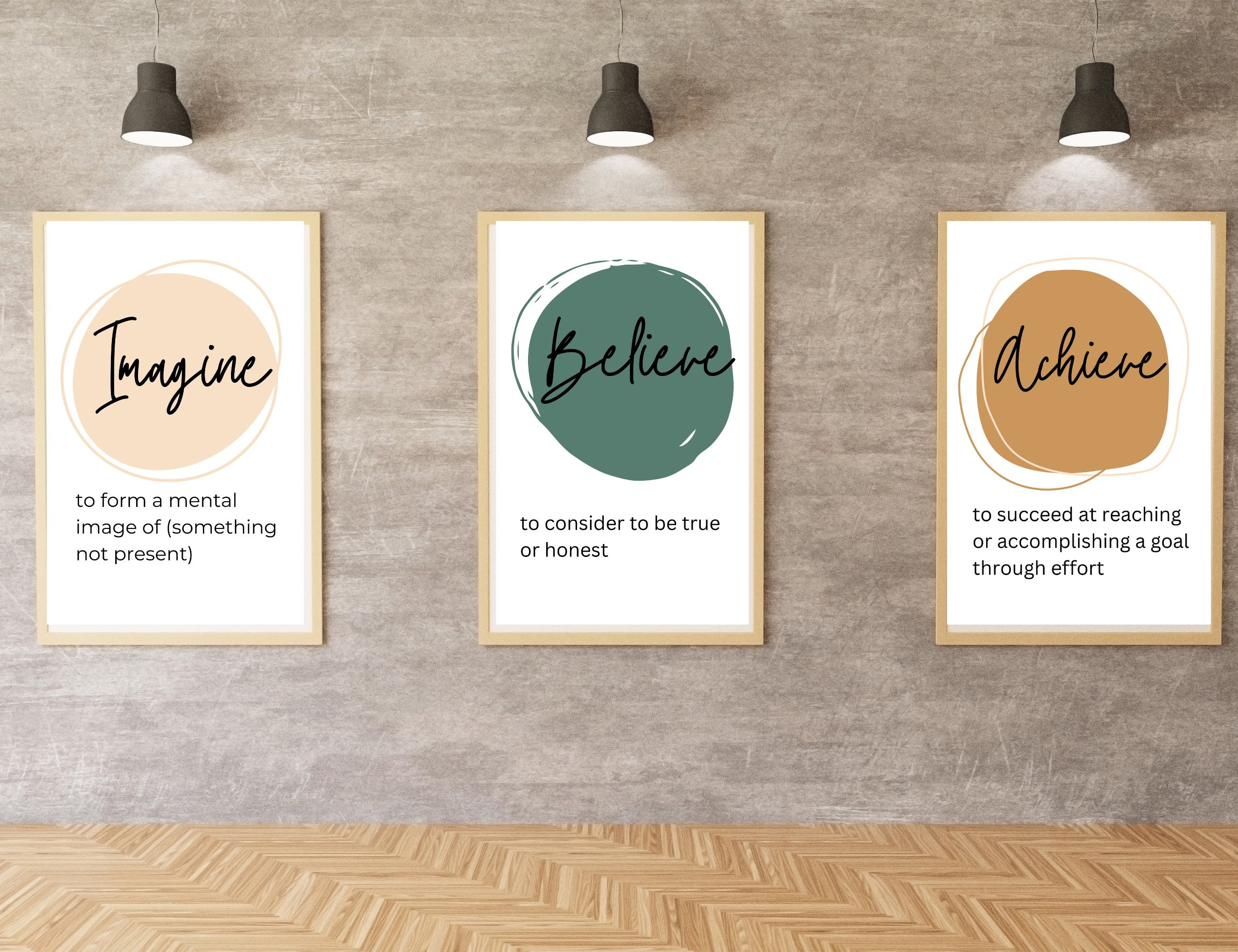 Inspirational Workplace Art, Motivational Office Wall Art, Wall Art ...