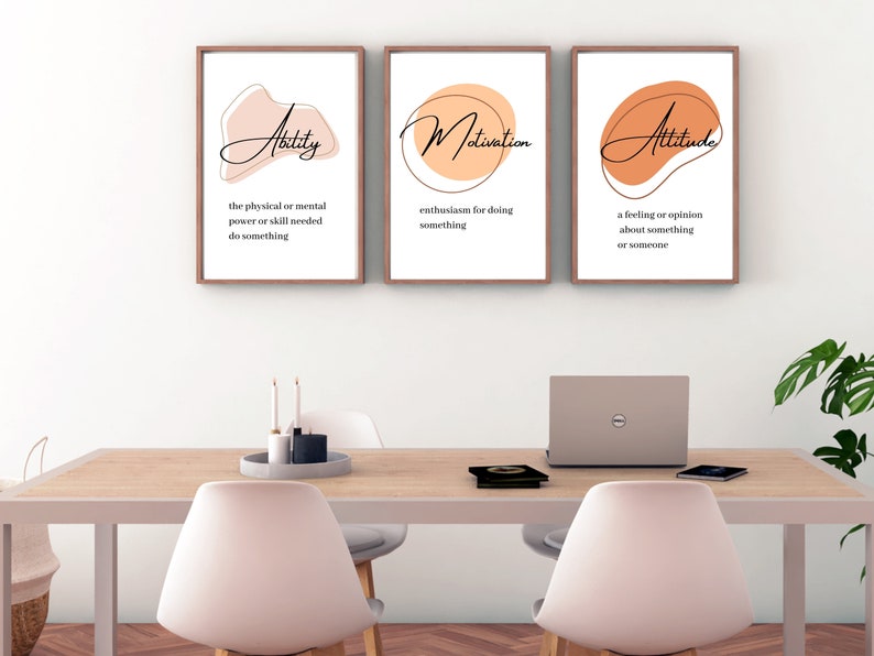 Inspirational Workplace Art, Motivational Office Wall Art, Wall Art ...