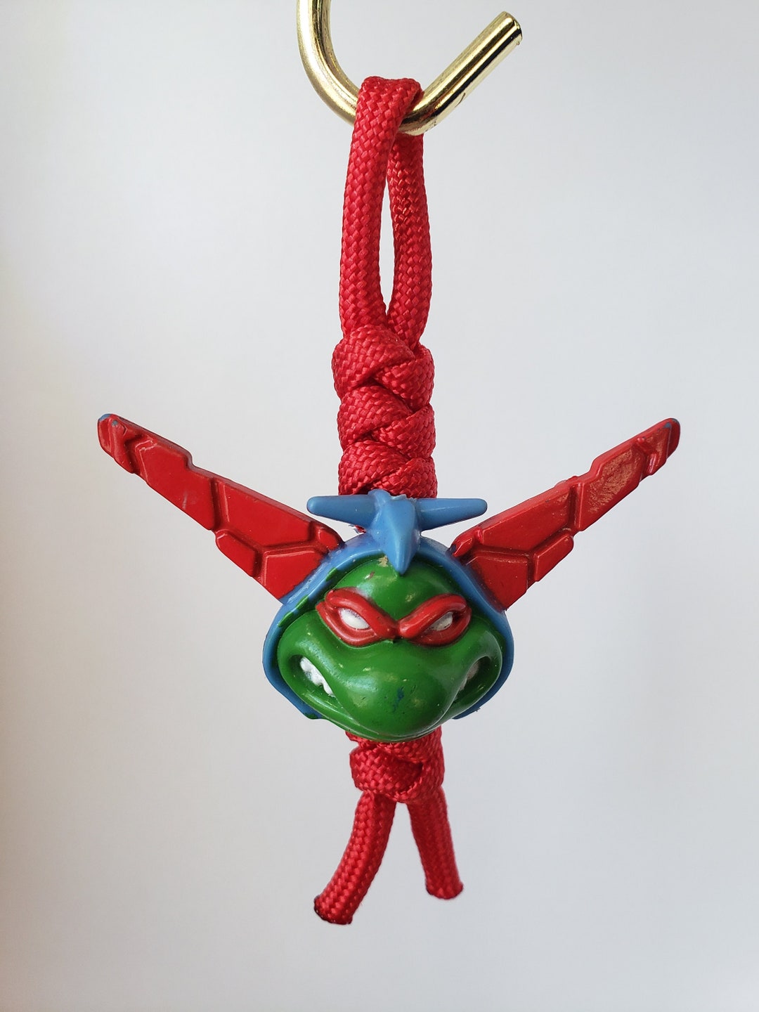 1994 TMNT Cyber Samurai Raphael Keychain - Etsy