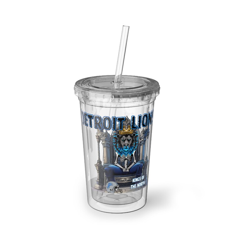 DETROIT LIONS Suave Acrylic Cup - Etsy
