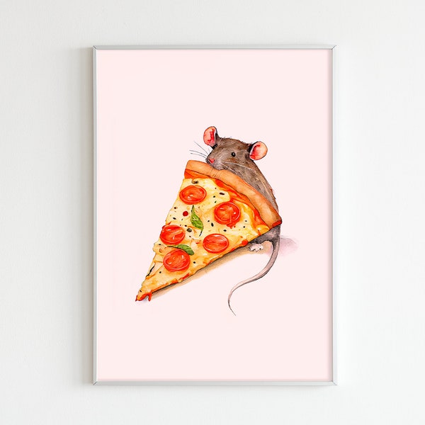 Pizza Rat - Etsy
