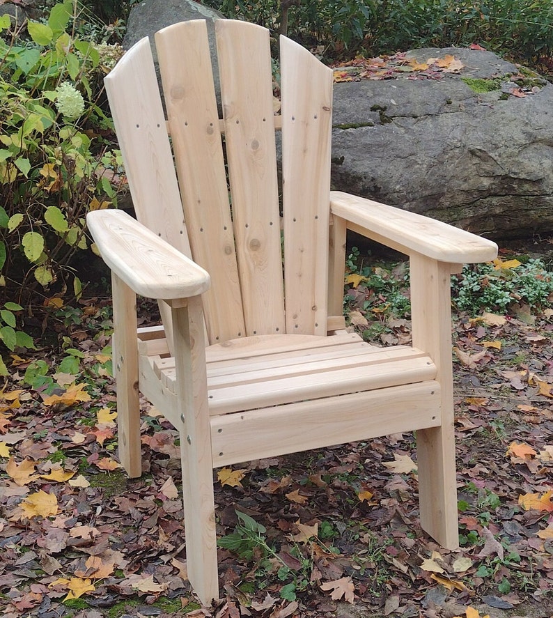 Handcrafted Cedar Patio Chair: Amish Quality Outdoor Furniture - Etsy