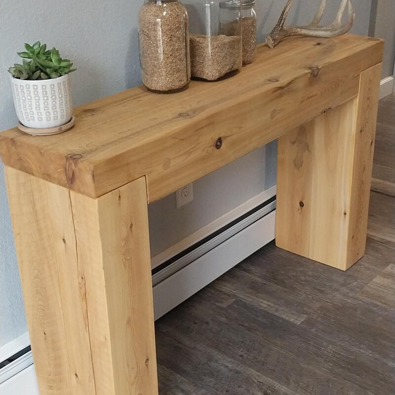 Beam Console Table - Etsy