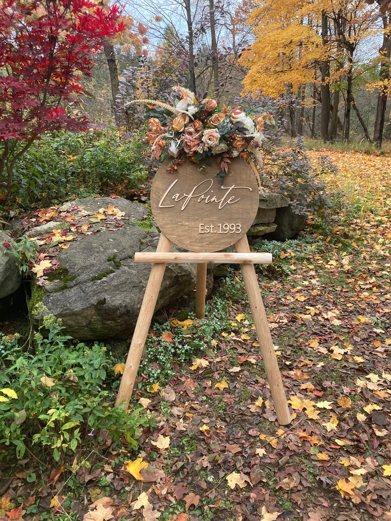 Adjustable Cedar Wood Art Easel - Studio Display Stand for Artists and ...