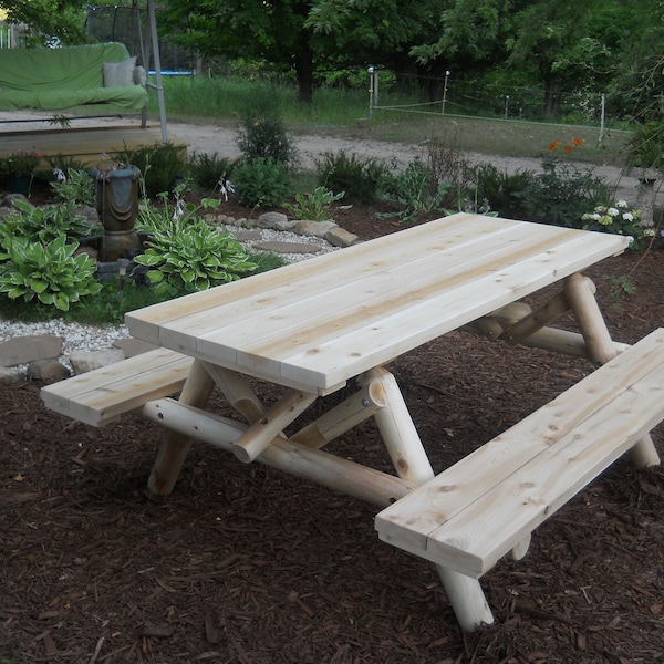 Cedar Log Furniture - Etsy