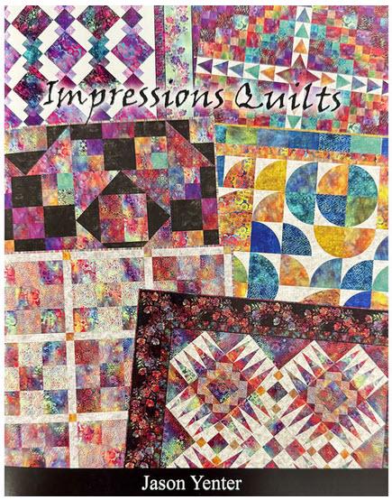 Stripes on Fabric Impressions by Jason Yenter Quilting Fabric Vibrant ...