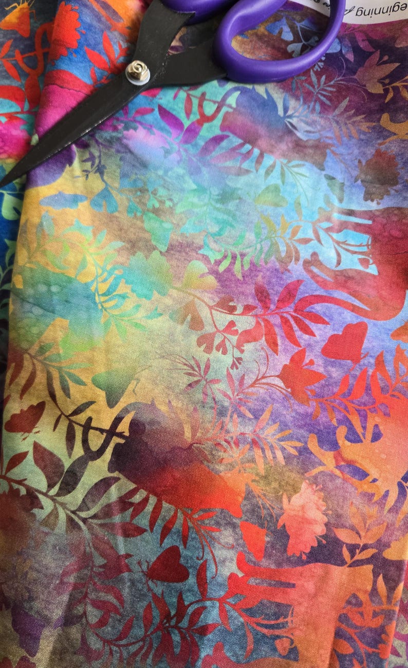 Animal Fabric Impressions by Jason Yenter Quilting Fabric Vibrant ...