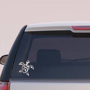 Hawaiian Turtle Car Sticker Vinyl Decal Sea Turtle Decal for Water ...
