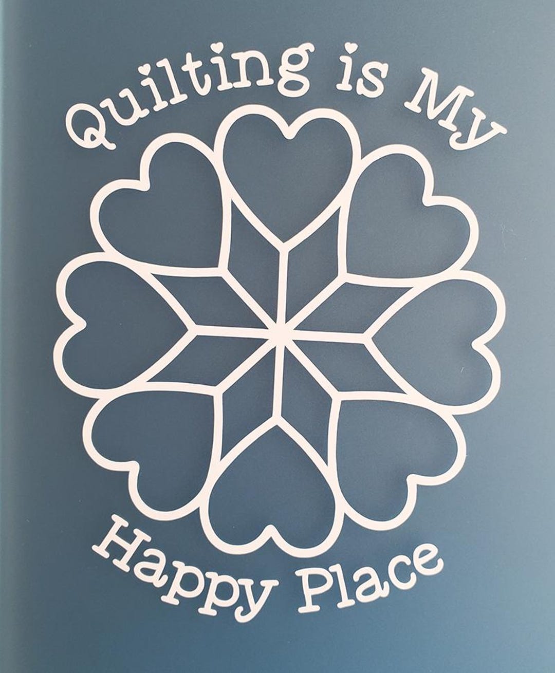 Quilting is My Happy Place Decal: Sewing Lover Gift - Etsy