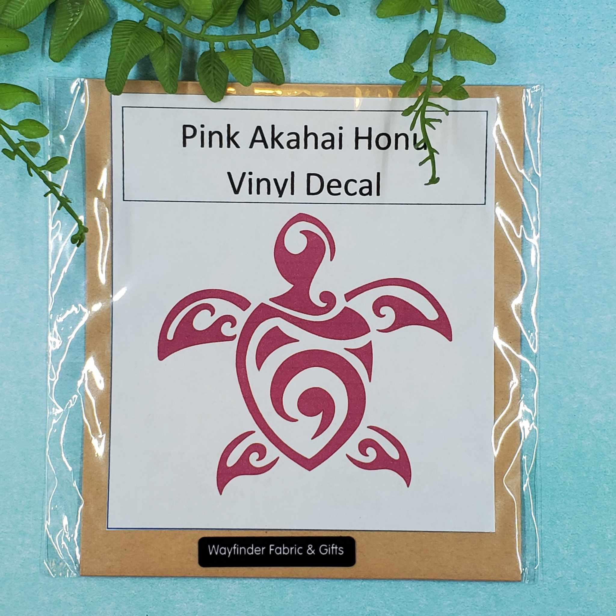 Hawaiian Turtle Car Sticker Vinyl Decal Sea Turtle Decal for Water ...