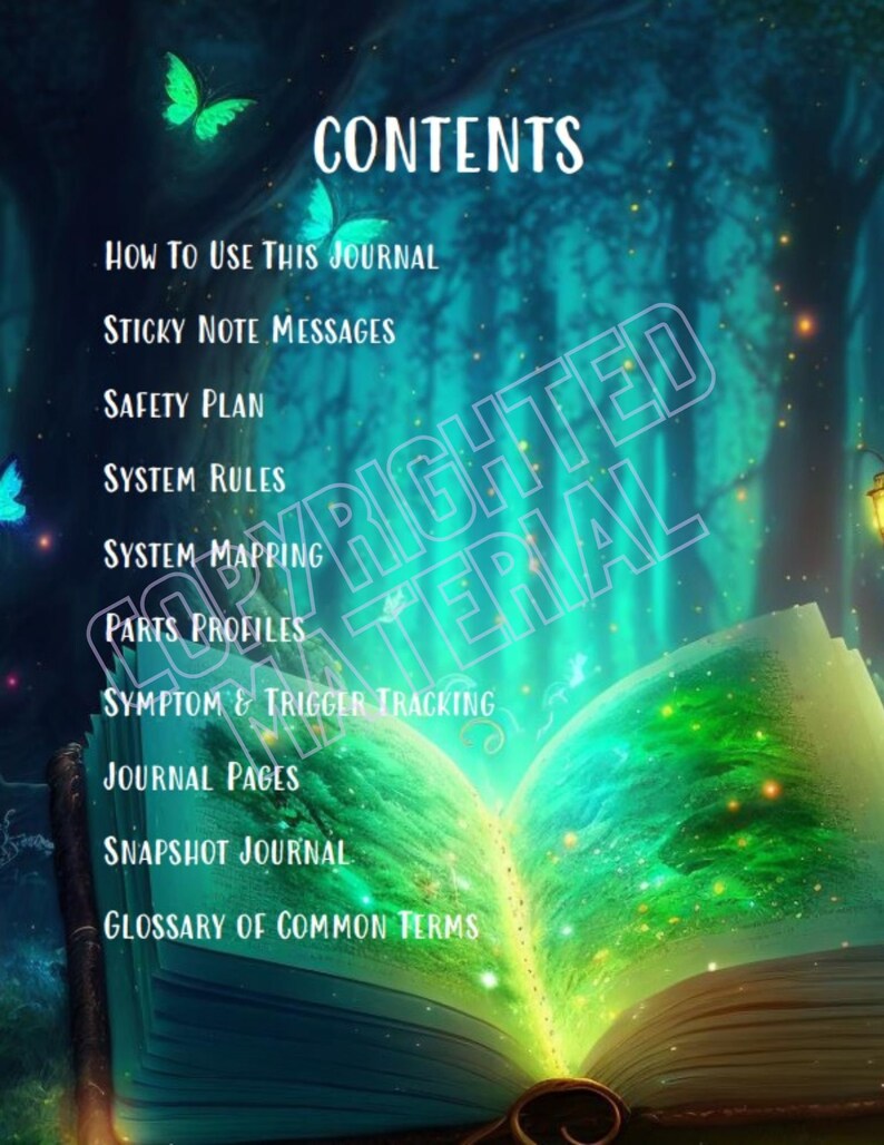 The Digital Fillable System Parts Journal for DID and OSDD Systems - Etsy