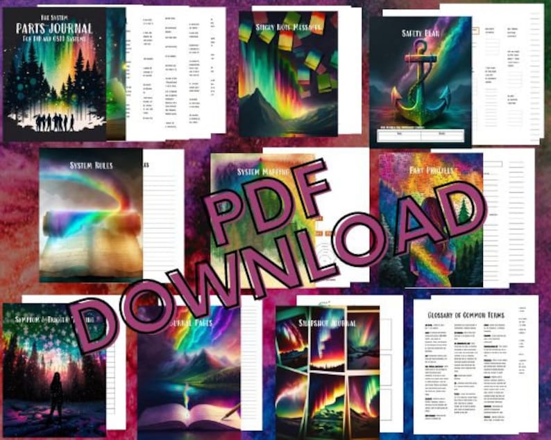 The System Parts Journal for DID and OSDD Systems - Etsy