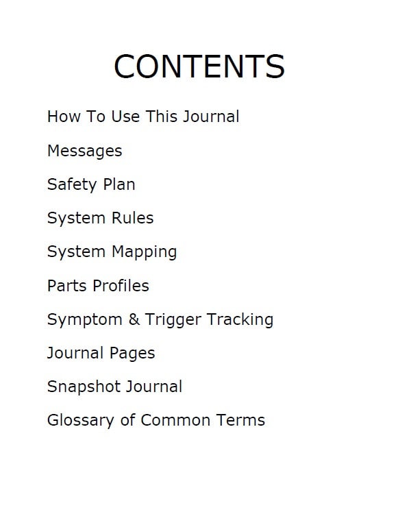 The Accessible System Parts Journal for DID and OSDD Systems: Designed ...