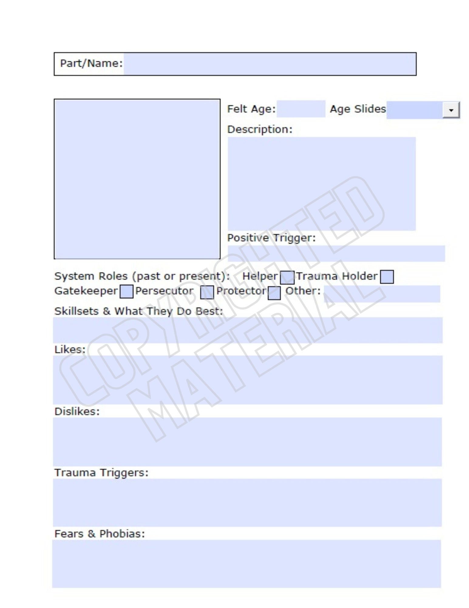 The Accessible System Parts Journal for DID and OSDD Systems: Designed ...