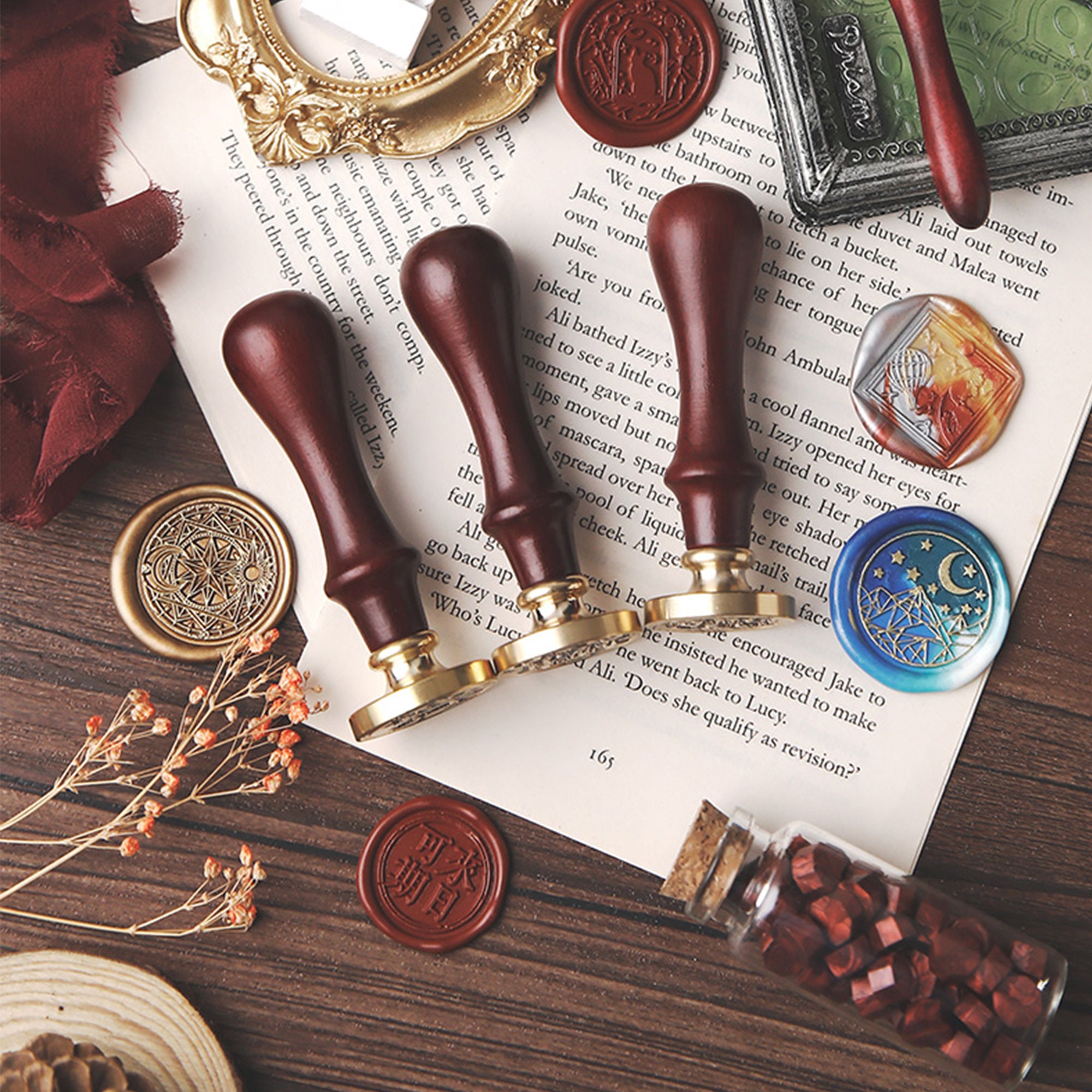 Guitar Wax Seal Stamps Wedding Leave Decoration/envelope Seal Stamp ...